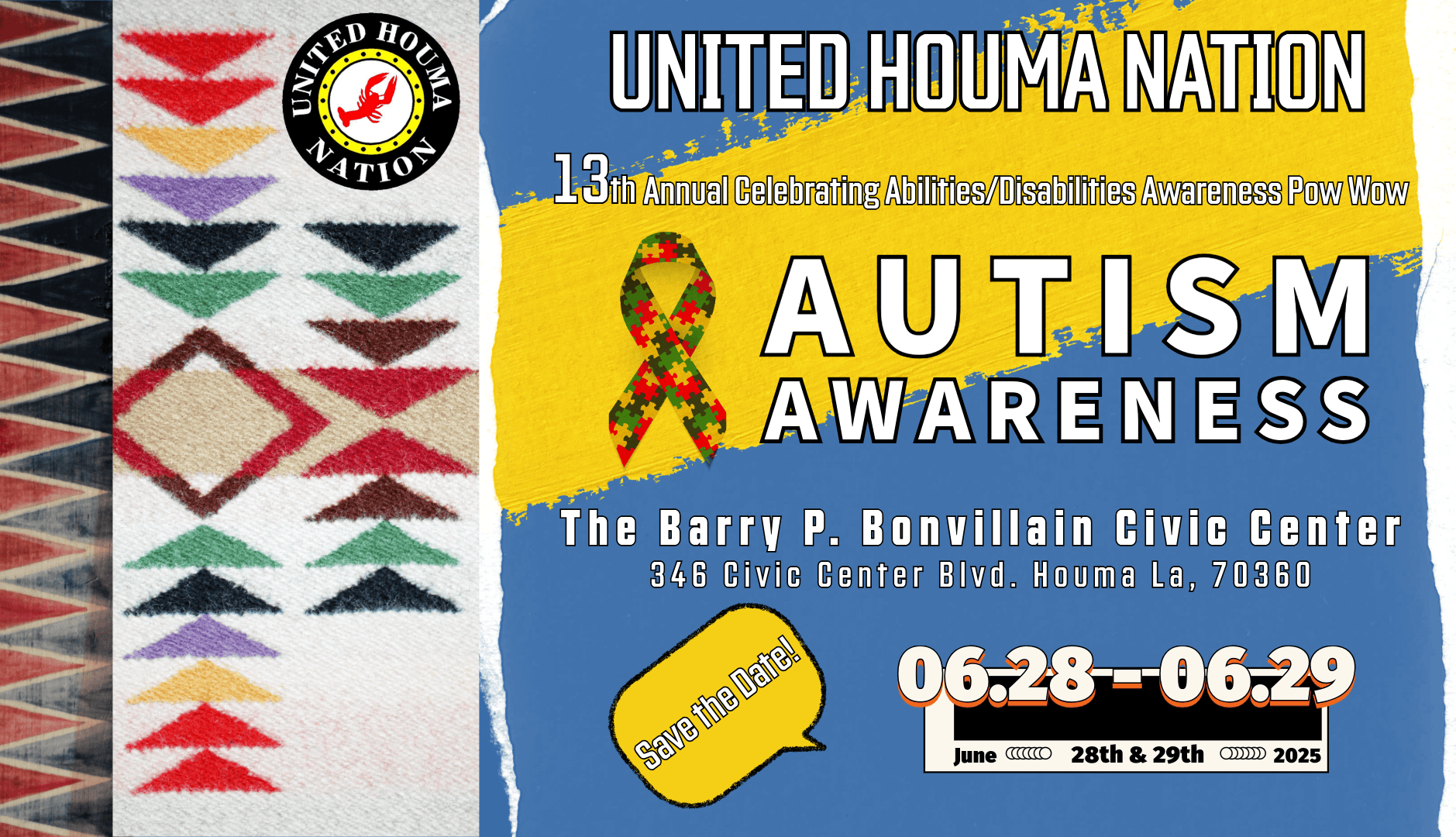 SAVE THE DATE: 13th Annual United Houma Nation Powwow is June 28-29, 2025! - The United Houma Nation