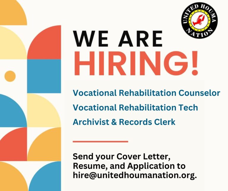 NOW HIRING: Vocational Rehab Counselor, Technician; Archivist & Records ...